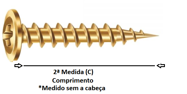 Parafuso P/ Madeira ou Buchas - Chipboard Cab Flangeada Chave Philips ...