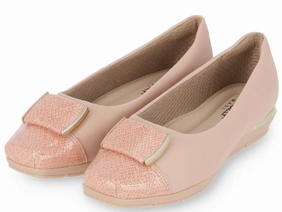 SAPATILHA ROSÊ CONFORTÁVEL - MAYA CALÇADOS Loja de calçados femininos ...