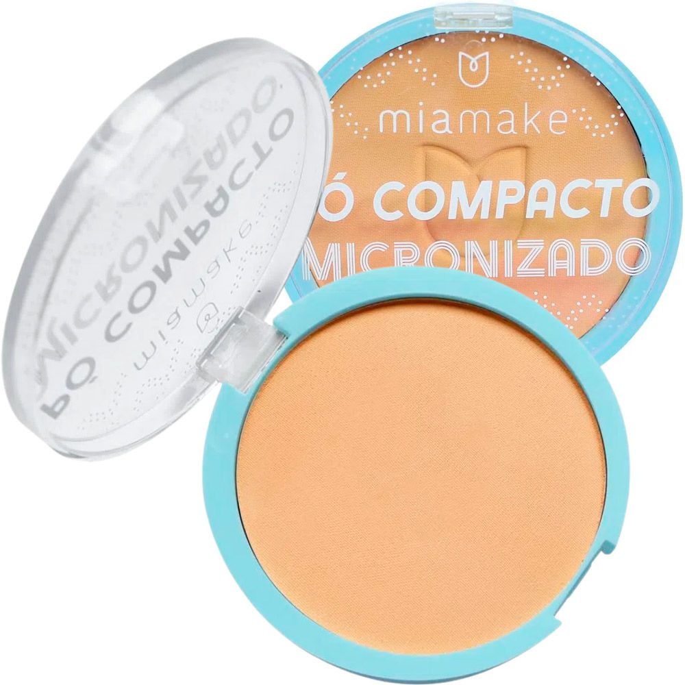 Pó Compacto Micronizado Cores Médias Mia Make 245 - Maquiagem atacado ...