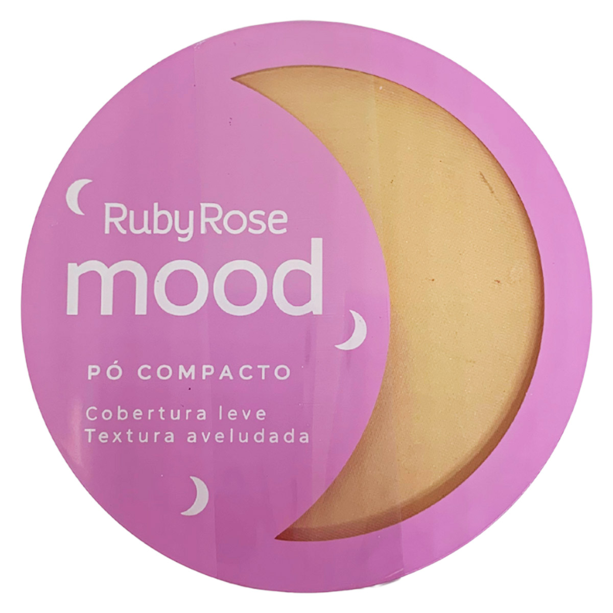 Pó Compacto Feels Mood Group 01 Ruby Rose HB-7232 maquiagem 25 de març ...
