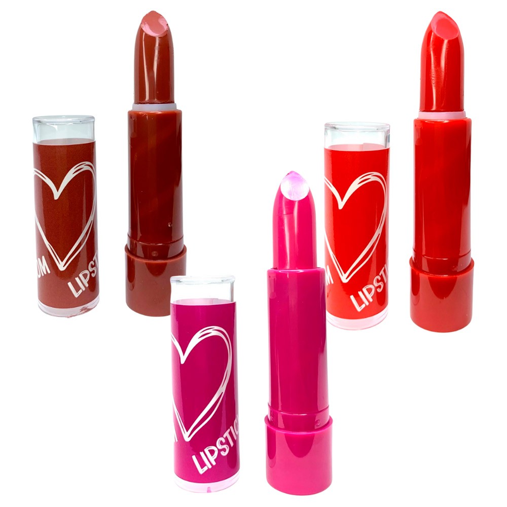 Batom Boom Lipstick Luisance Kit 06 unid | site de maquiagem - Virtual ...
