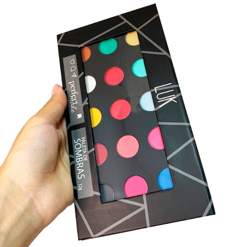 Paleta de Sombras Luk | Fornecedor Maquiagem São Paulo - Virtual Make ...