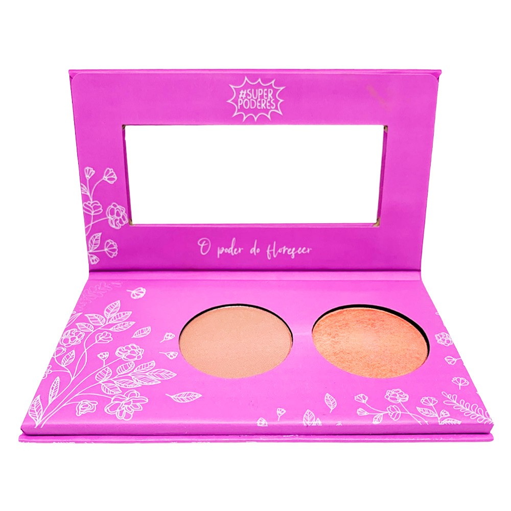 Paleta de Blush e Iluminador Super Poderes | Makes para Revenda ...