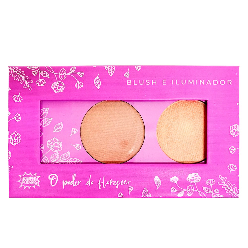 Paleta de Blush e Iluminador Super Poderes | Makes para Revenda ...