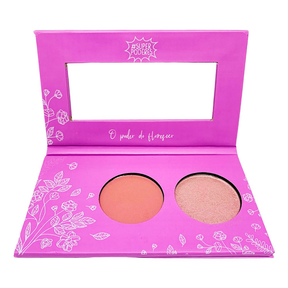 Paleta de Blush e Iluminador Super Poderes | Revender Maquiagem ...