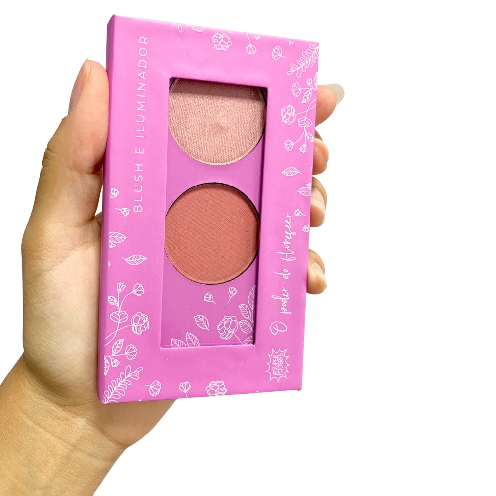 Paleta de Blush e Iluminador Super Poderes | Revender Maquiagem ...