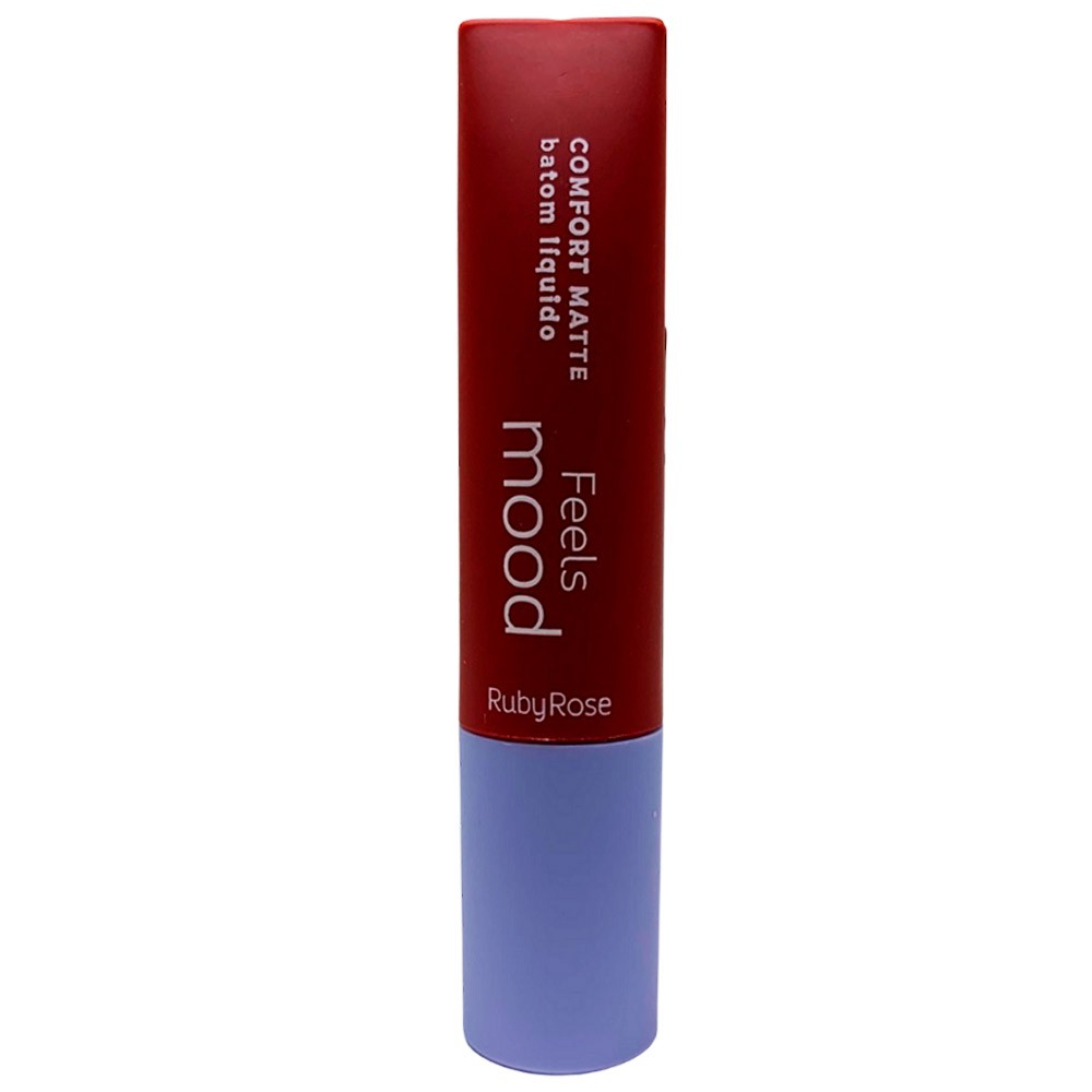 Batom Líquido Comfort Matte Feels Mood Ruby Rose | Site de Make ...