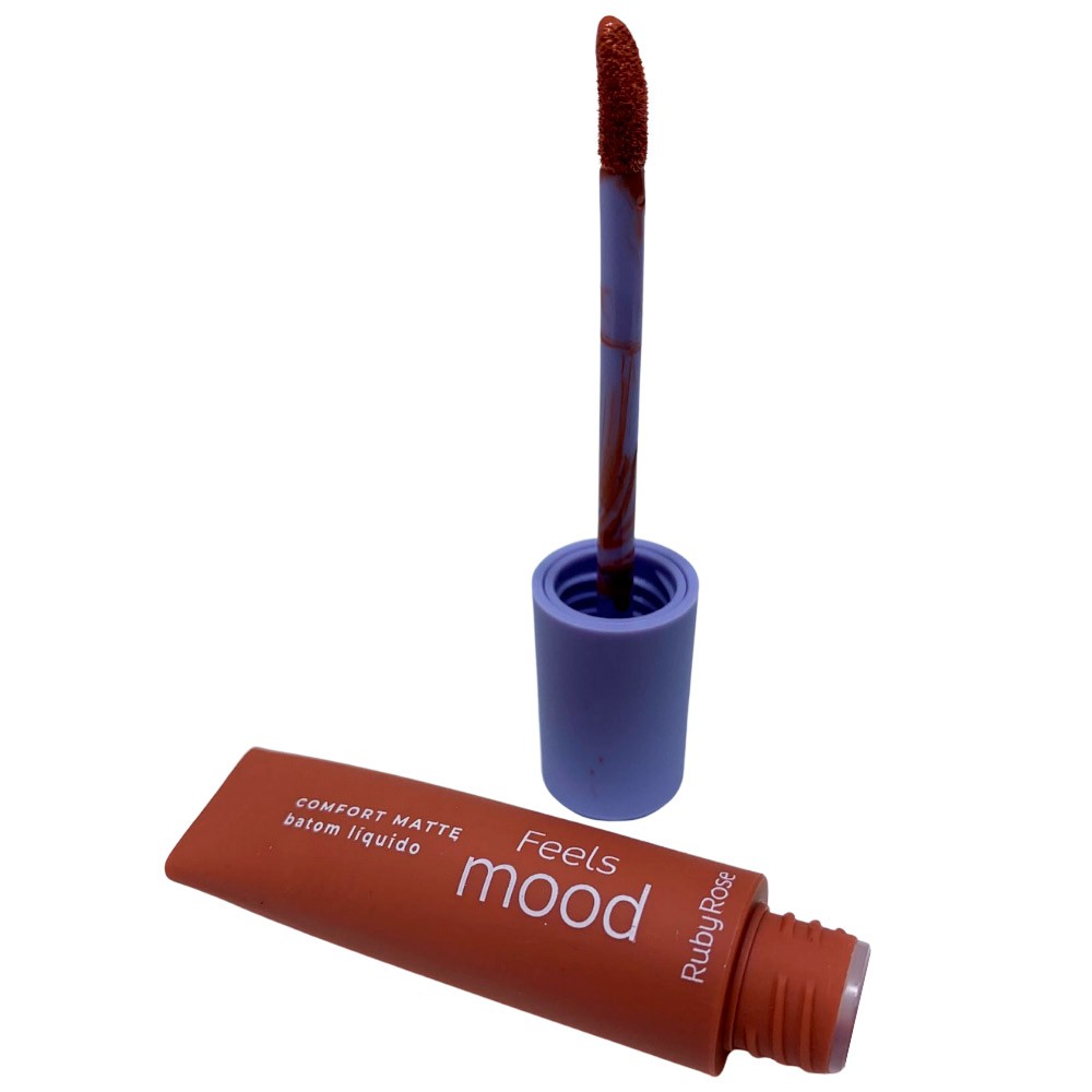 Batom Líquido Comfort Matte Feels Mood Ruby Rose | Site de Make ...