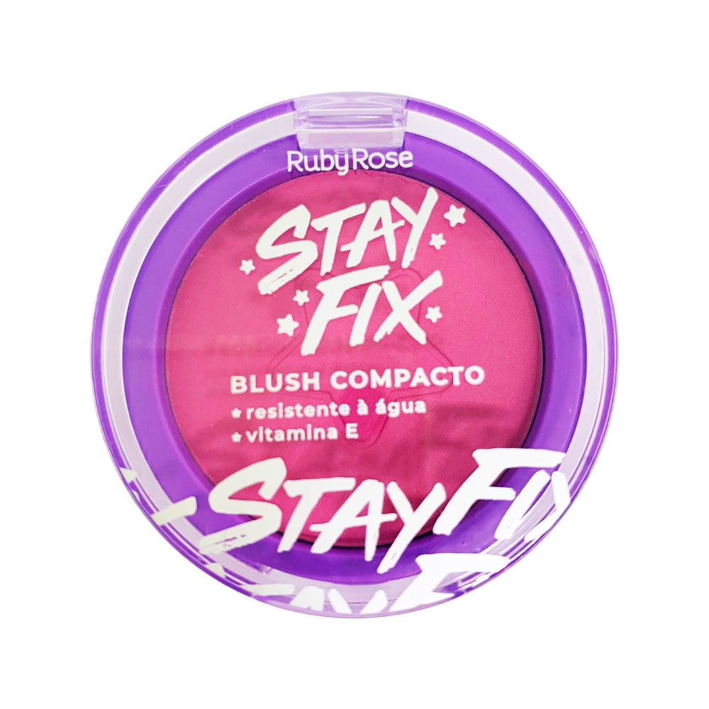 Blush Comp. Stay Fix Ruby Rose - Virtual Make | Maquiagem Atacado p ...