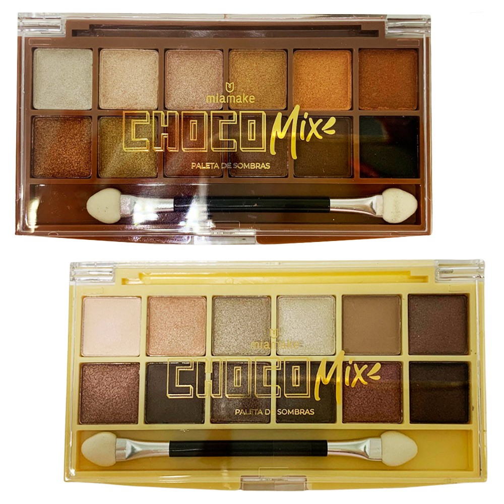Paleta de Sombras Choco Mix Mia Make | Maquiagem em Atacado - Virtual ...