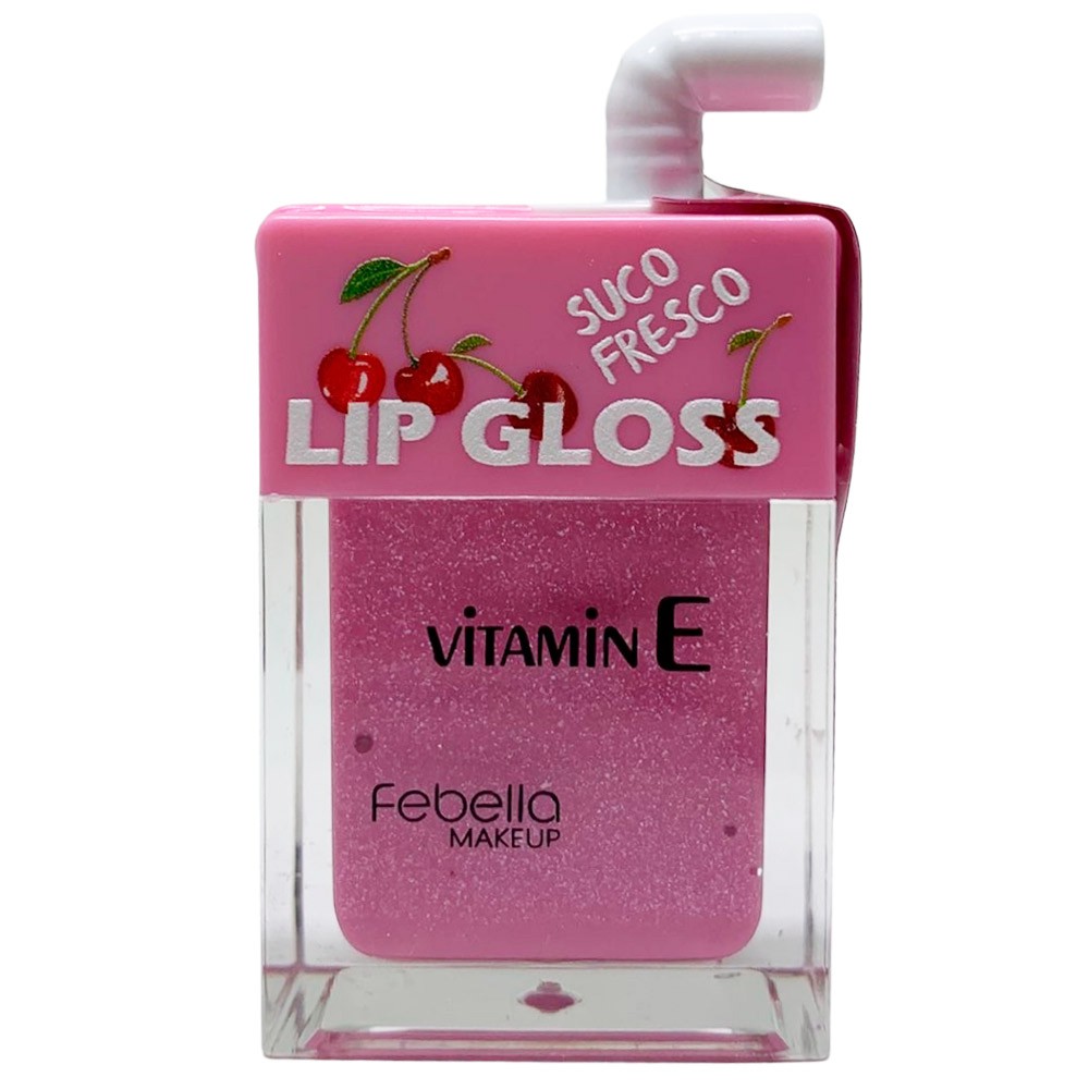 Lip Gloss Suco Fresco Febella | Atacado Revender - Virtual Make ...