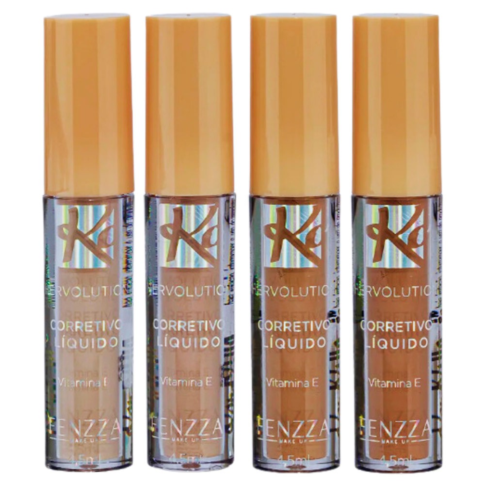 Corretivo Líquido Hervolution Kondzilla Fenzza | Atacado Make - Virtual ...