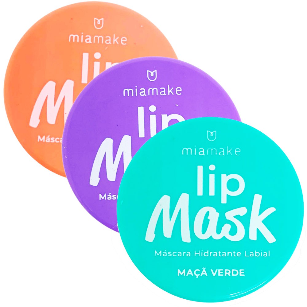 Máscara Hidratante Labial Mia Make | Atacado Barato Make - Virtual Make ...