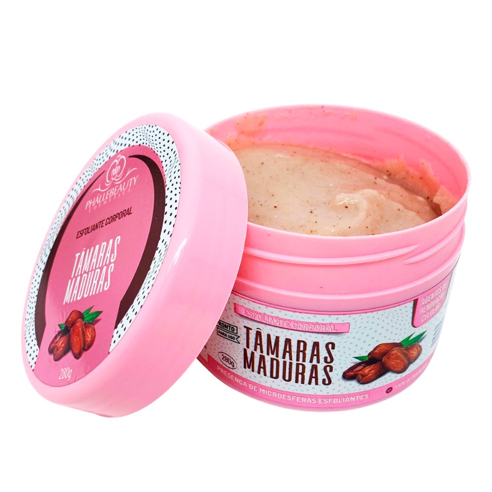 Esfoliante Corporal Tâmaras Phállebeauty Make Para Vender Virtual Make Fornecedora De