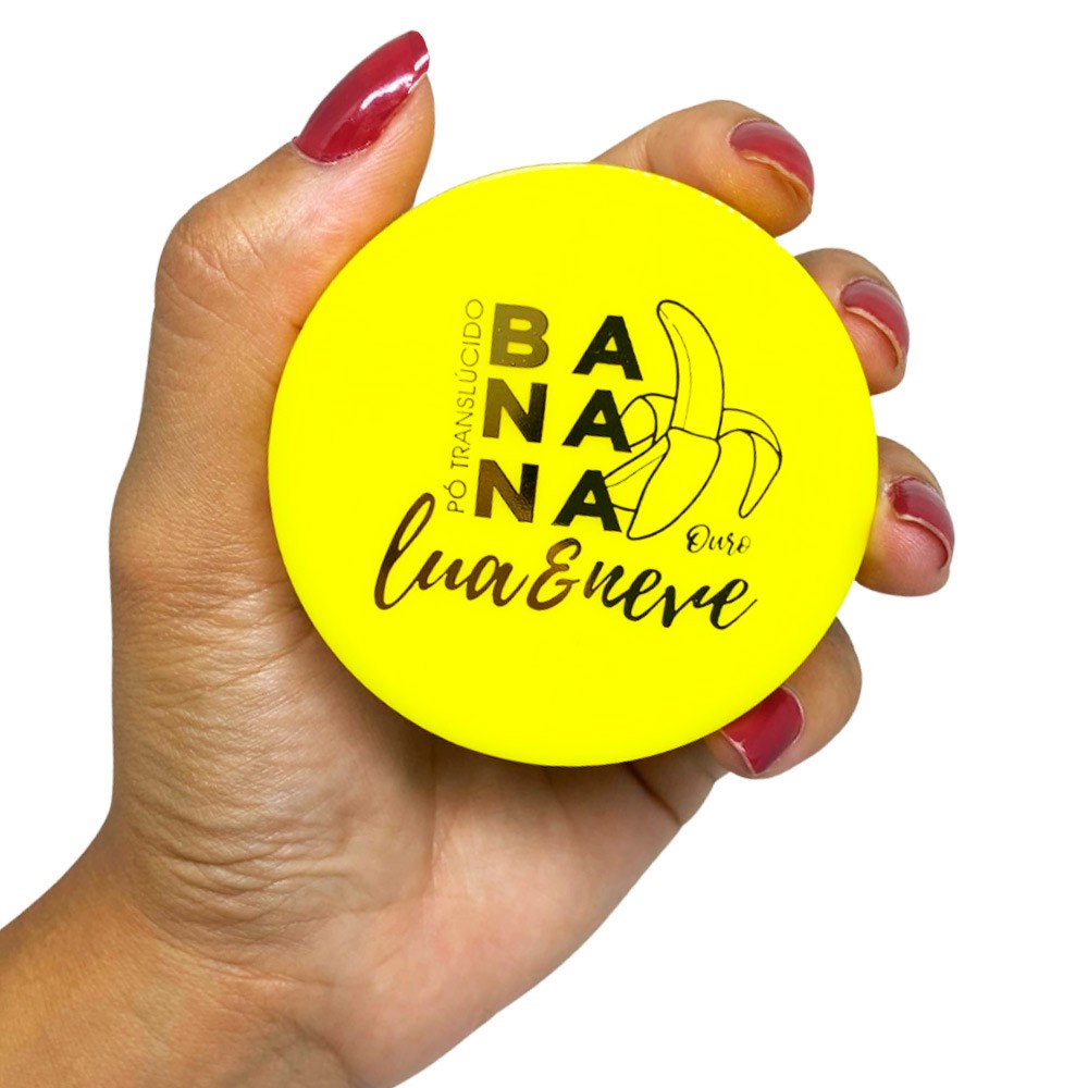 Pó Translúcido Banana Ouro Lua & Neve | Kit Revenda - Virtual Make ...