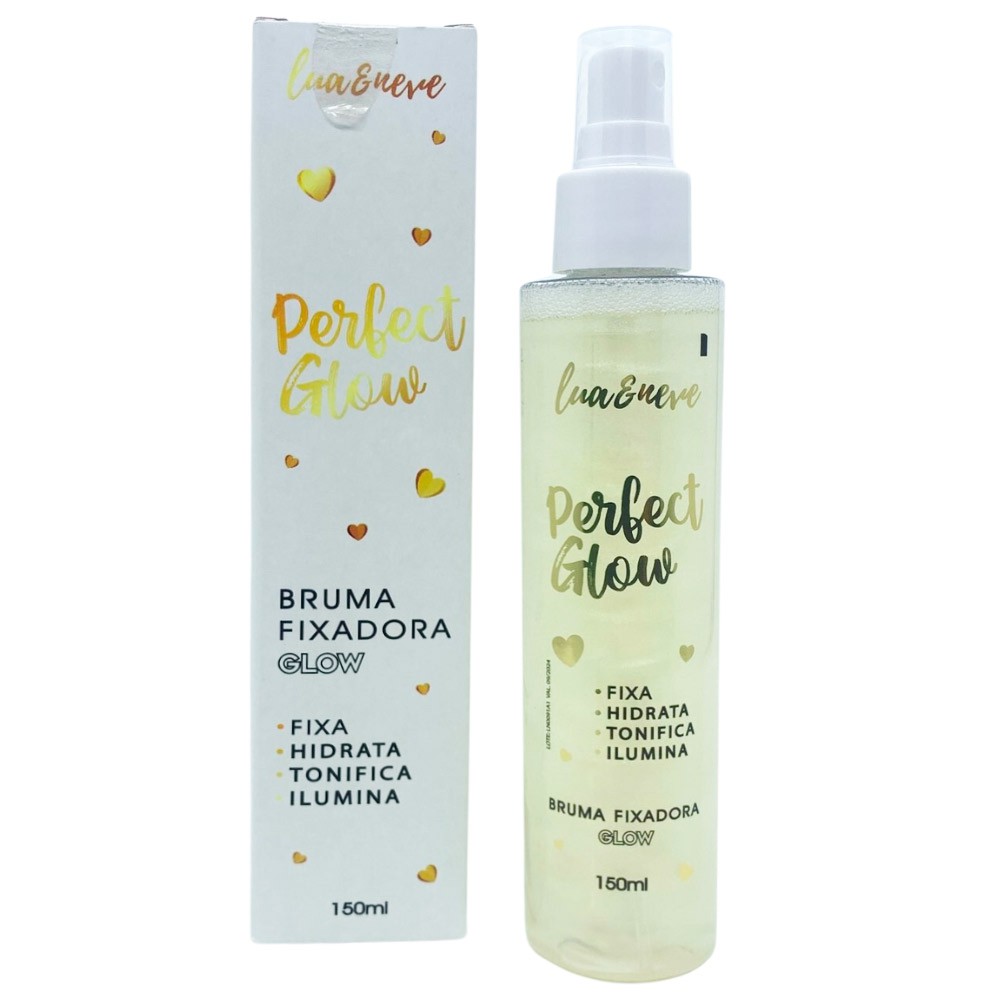 Bruma Fixadora Glow Perfect Glow Lua & Neve | Make Barata - Virtual ...