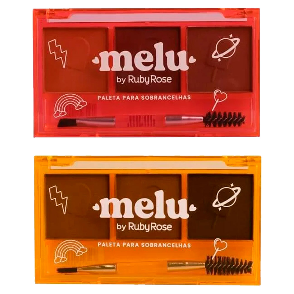Paleta para Sobrancelha Ruby Rose | Kit de Make para Revender - Virtual Make | Maquiagem Atacado ...