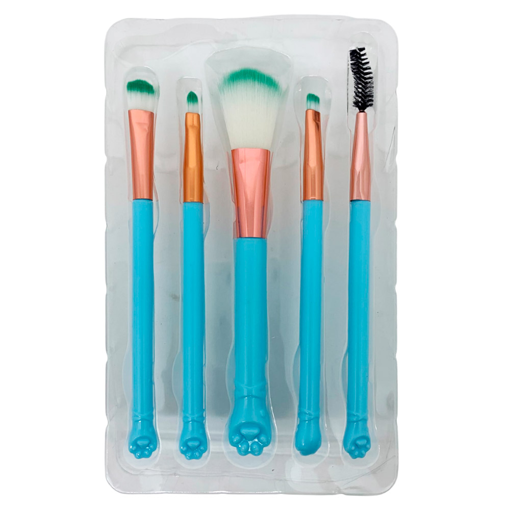 Kit com 05 Pincéis para Maquiagem Gatinho Ruby Anjo | Make - Virtual ...