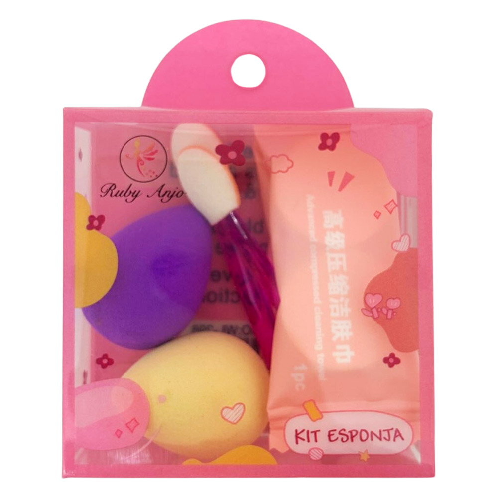 Kit Esponja Ruby Anjo | Como Revender Maquiagem - Virtual Make ...