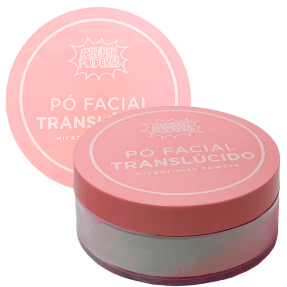 Pó Facial Translúcido Super Poderes | Atacado Maquiagem - Virtual Make ...