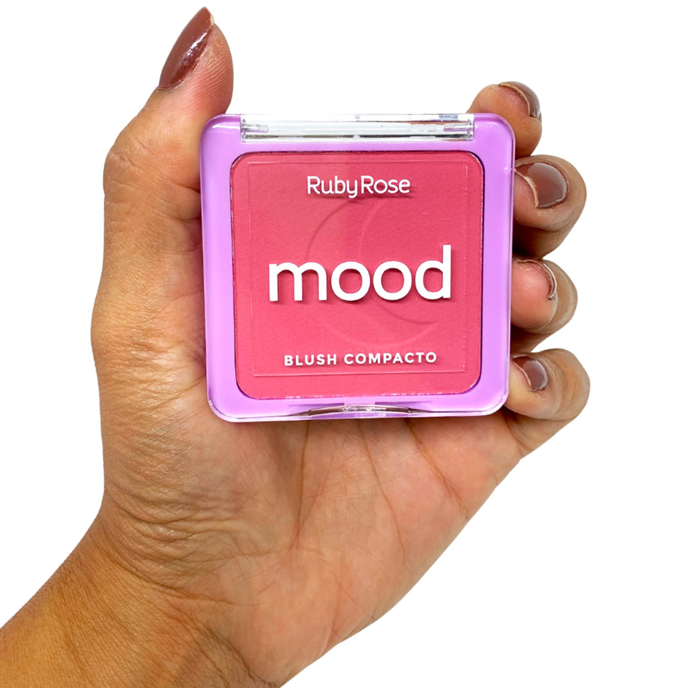 Blush Compacto Mood Ruby Rose | Kit de Maquiagem - Virtual Make | Maquiagem Atacado p/ Revenda é ...