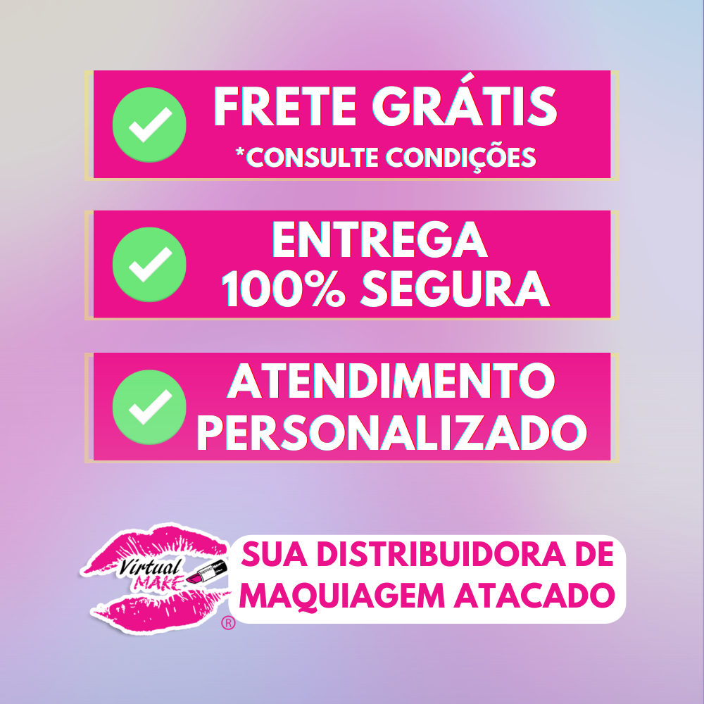 Kit LUCRE 100% (66 Itens) | Revenda Make - Virtual Make | Maquiagem Atacado p/ Revenda é aqui na ...