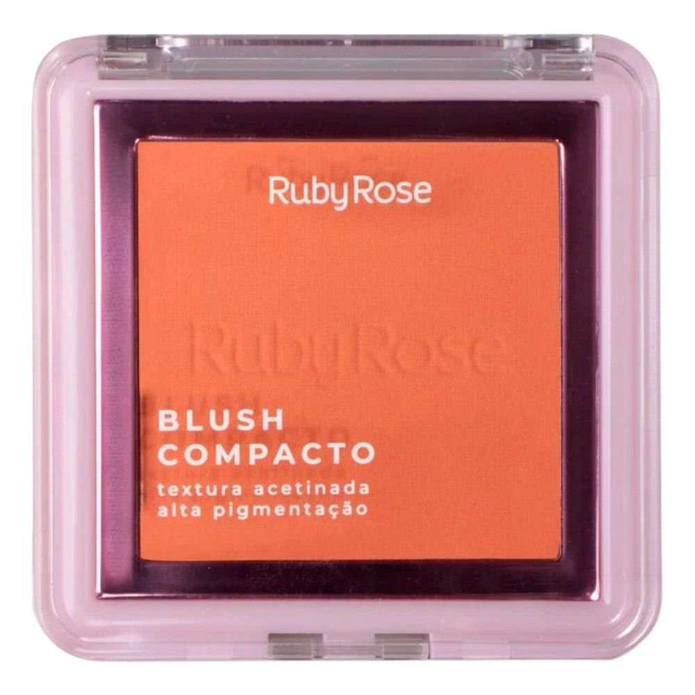 Blush Compacto Acetinado Ruby Rose | Atacado de Maquiagem - Virtual ...