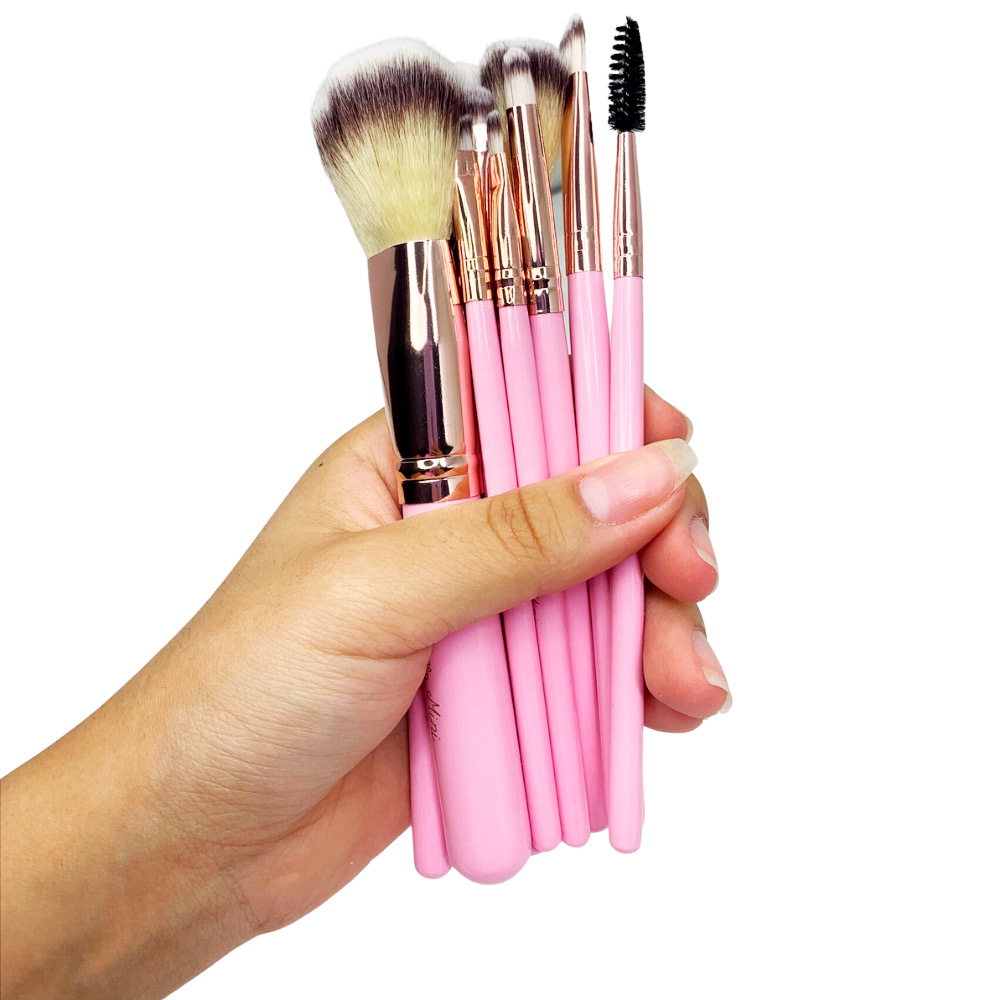 Kit com 10 Pincéis Para Make Hello Mini | Pincel de Silicone - Virtual ...