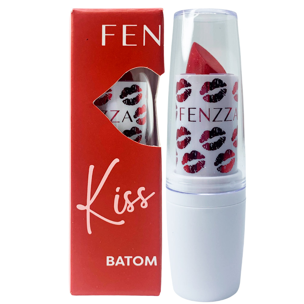 Batom Bastão Matte Kiss Me Fenzza | Batom Atacado Revenda - Virtual ...