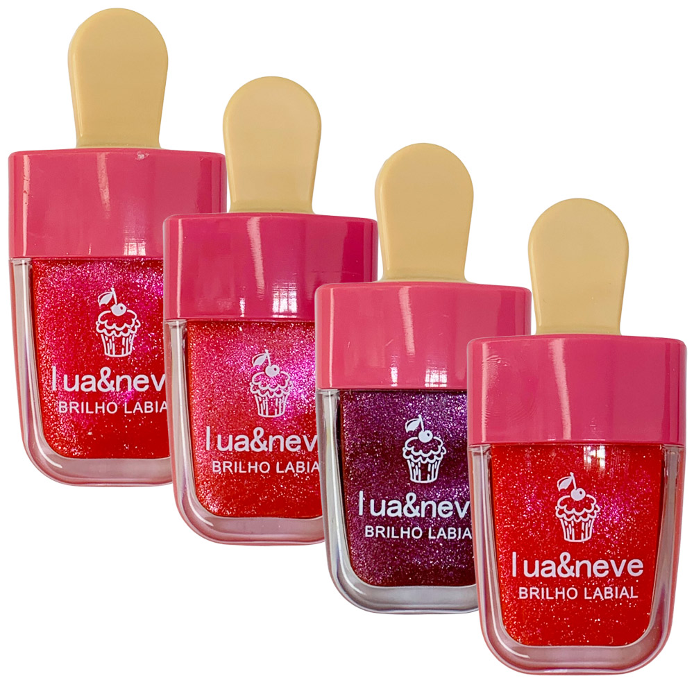 Brilho Labial Ice Cream Lua & Neve | Maquiagens para Revender - Virtual ...