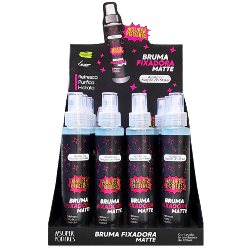 Bruma Fixadora Matte Super Poderes | Atacado das Maquiagens - Virtual ...