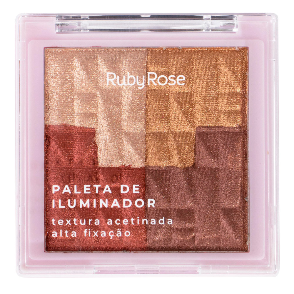 Paleta de Iluminador Ruby Rose | Kit Maquiagem - Virtual Make ...