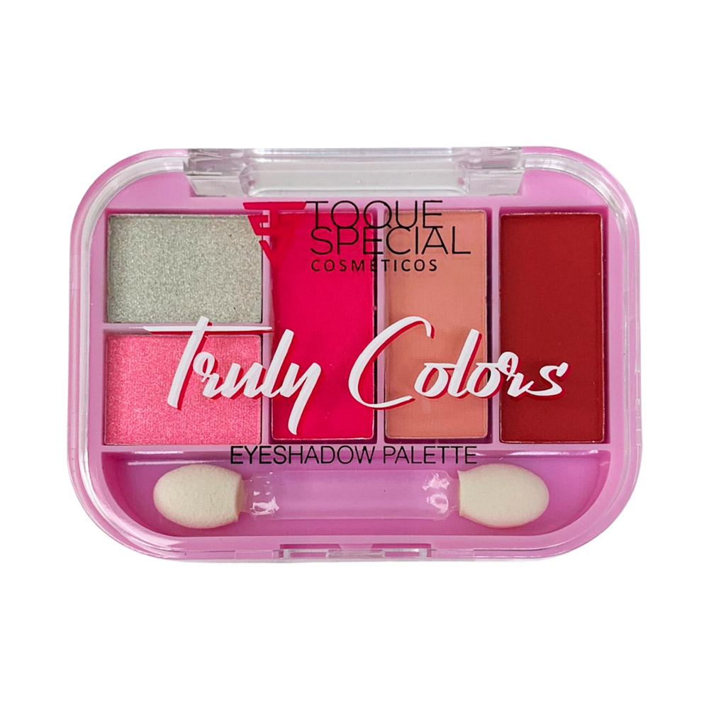 Paleta de Sombras Truly Colors Toque Especial | Revenda - Virtual Make ...