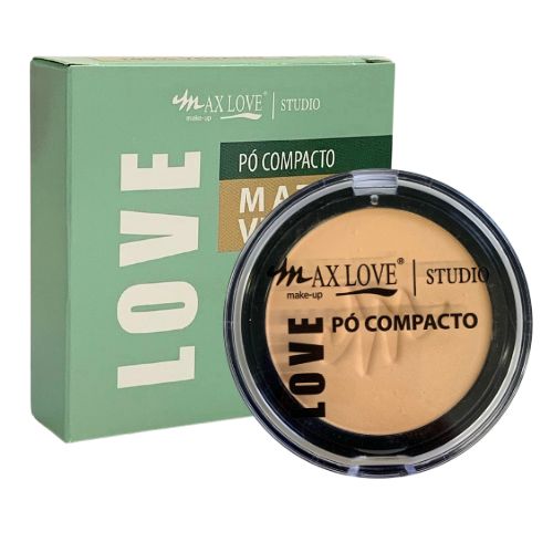 Pó Compacto Vegano Love Tons Max Love | Max Love Distribuidora ...