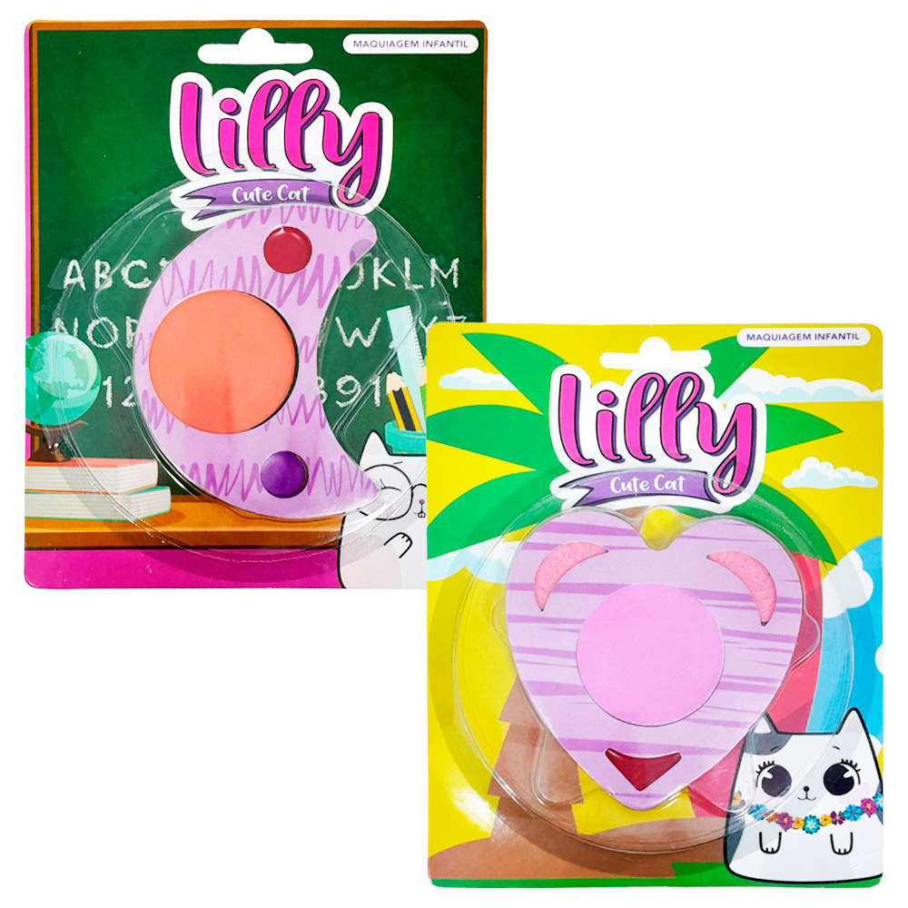 Maquiagem Infantil Lilly Cute Cat LLC0001 | Make Revender - Virtual ...