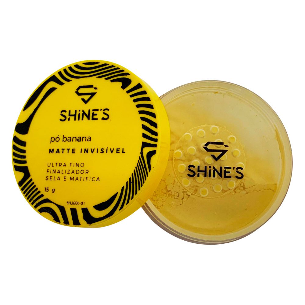 Pó Banana Matte Invisível Shine's | Fornecedor de Make Barato - Virtual ...