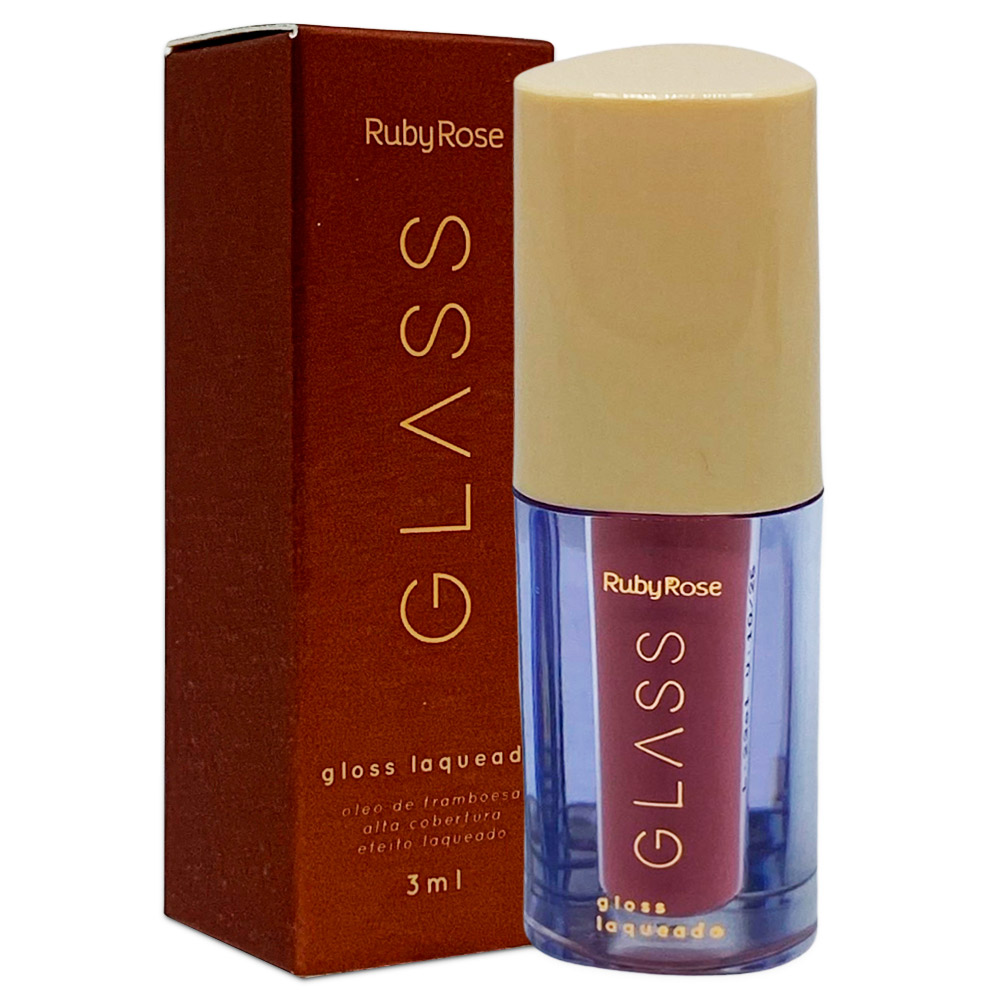 Gloss Laqueado BG03 Glass Ruby Rose | Distribuidora Make - Virtual Make ...