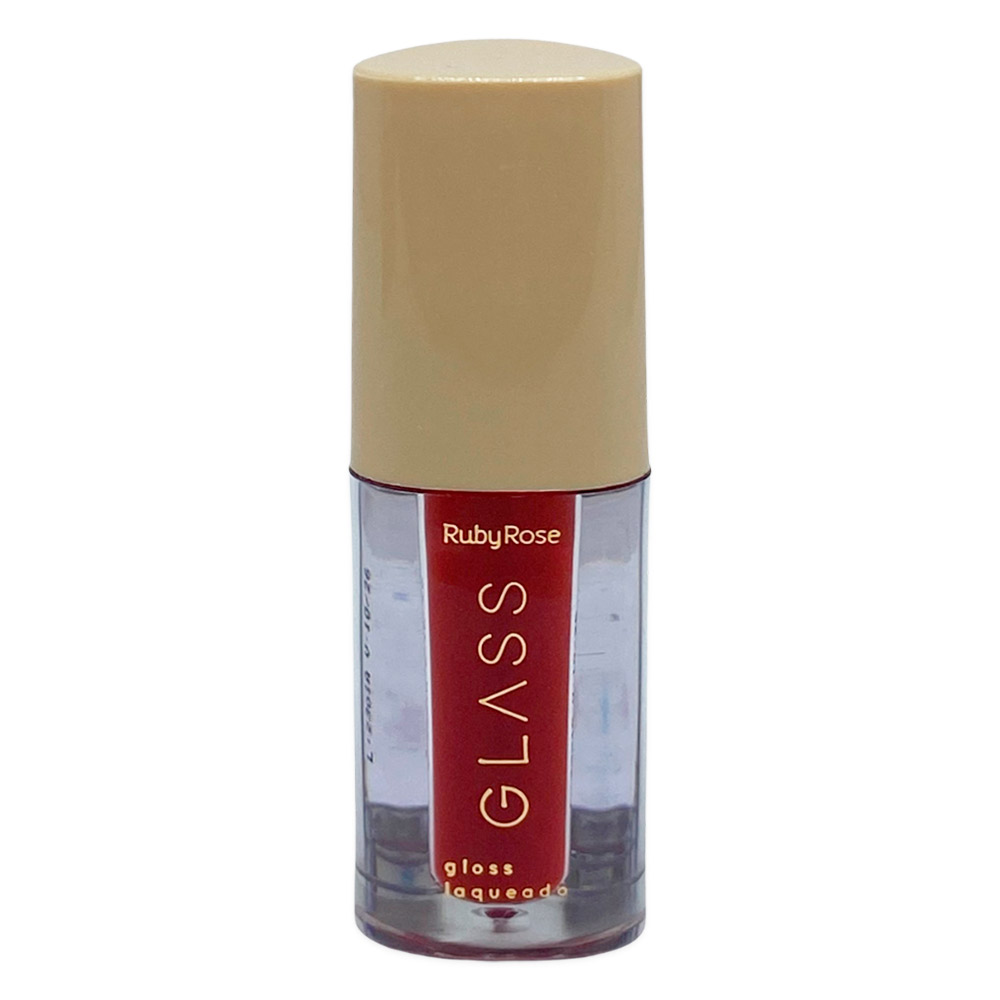 Gloss Laqueado BG04 Glass Ruby Rose | Atacado Maquiagem - Virtual Make | Maquiagem Atacado p ...