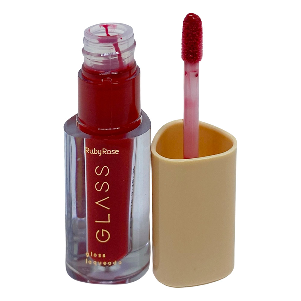 Gloss Laqueado BG04 Glass Ruby Rose | Atacado Maquiagem - Virtual Make ...