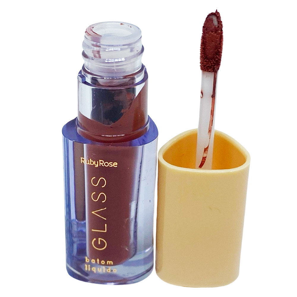 Batom Líquido Velvety BG02 Glass Ruby Rose | Maquiagem Atacado ...