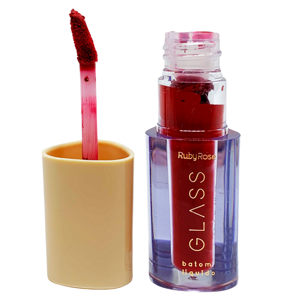 Batom Líquido Velvety BG04 Glass Ruby Rose | Atacado Make - Virtual ...
