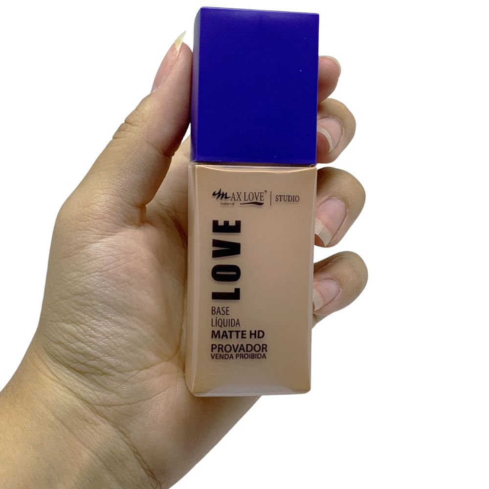 Base Líquida Matte Max Love | Distribuidora de Maquiagens - Virtual ...
