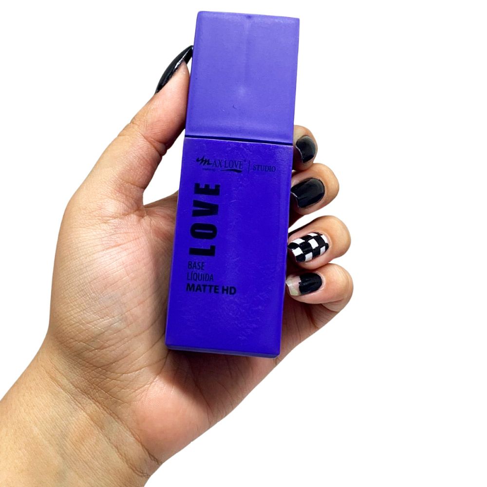 Base Líquida Matte HD Cor 12 ao 19 Max Love | Virtual Make - Virtual ...