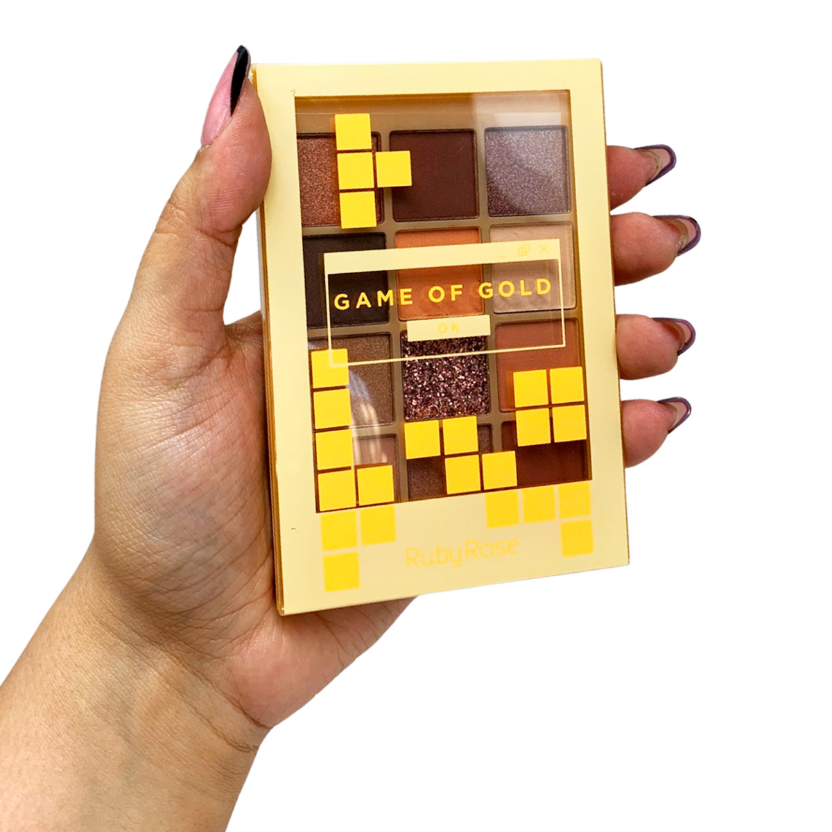 Paleta de Sombra Game Of Gold Ruby Rose | Maquiagem Barata - Virtual ...