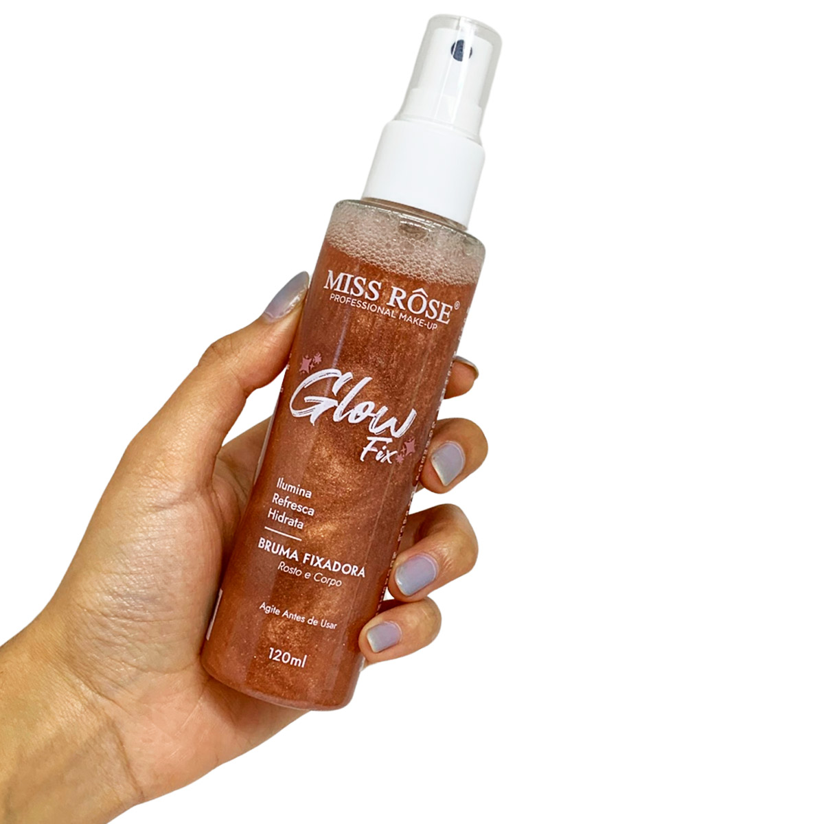 Bruma Glow Fix Miss Rôse | Distribuidora de Maquiagem - Virtual Make ...