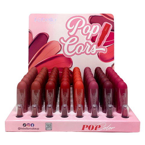 Batom Bastão Matte Pop Cors Febella | Atacado de Maquiagem - Virtual ... Batom Bastão Matte Pop Cors Febella | Atacado de Maquiagem - Virtual ...