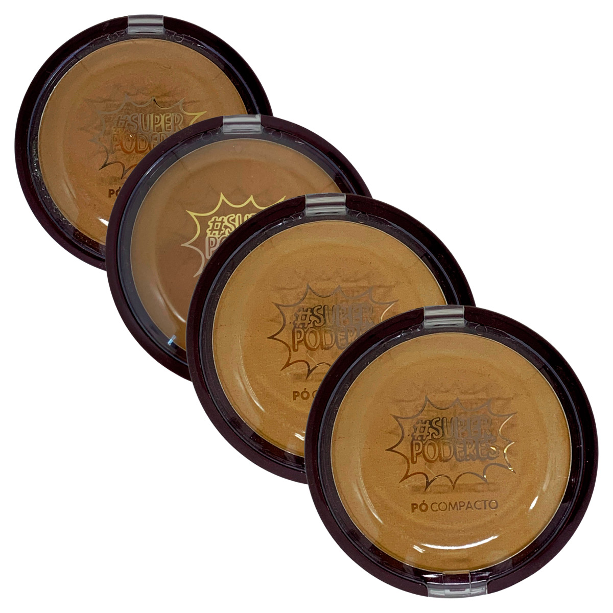 Pó Compacto Classic Cores Escuras Super Poderes | Revenda - Virtual ...