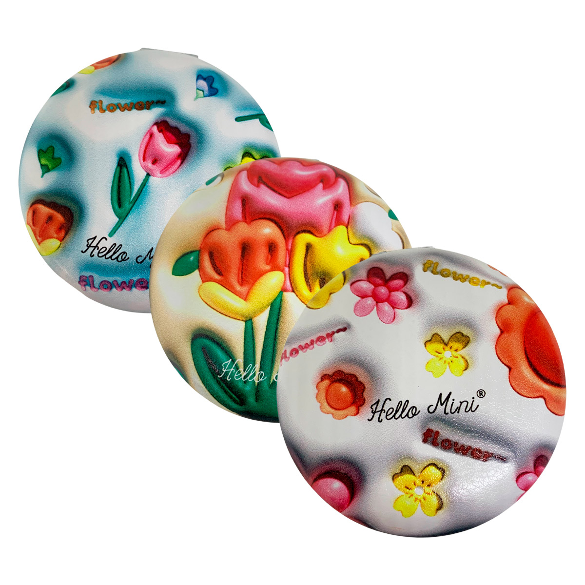 Espelho de Bolsa Duplo Redondo Hello Mini | Revenda Maquiagem - Virtual ...