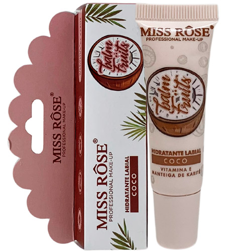 Hidratante Labial Coco Miss Rôse | Maquiagem no Atacado - Virtual Make | Maquiagem Atacado p ...
