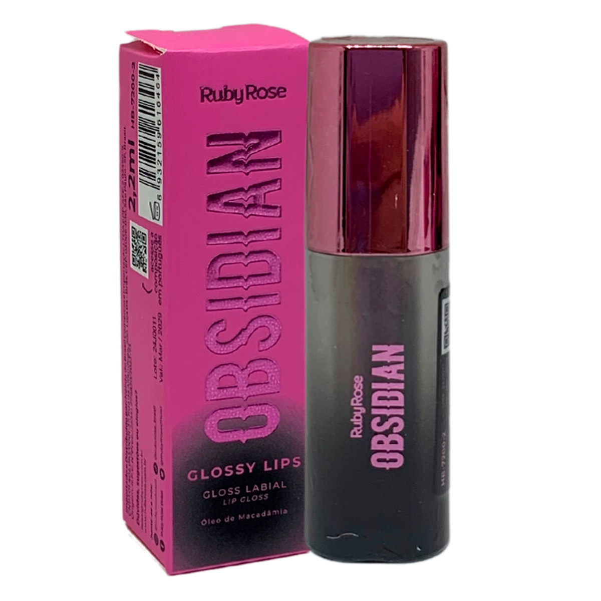 Gloss Glossy Lips Sunstone Obsidian Ruby Rose | Revender - Virtual Make | Maquiagem Atacado p ...